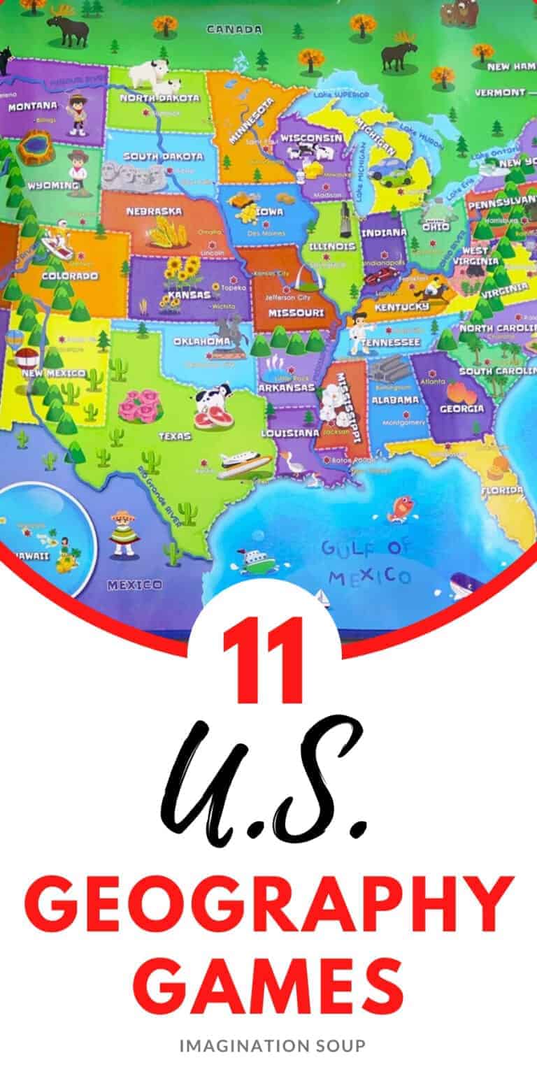 U.S. Geography Games & Puzzles - Imagination Soup