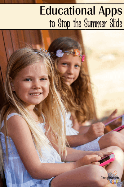 Stop the Summer Slide with Educational Apps - Imagination Soup