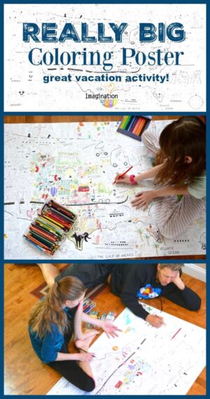 Big Family Fun with Gigantic Coloring Poster - Imagination Soup
