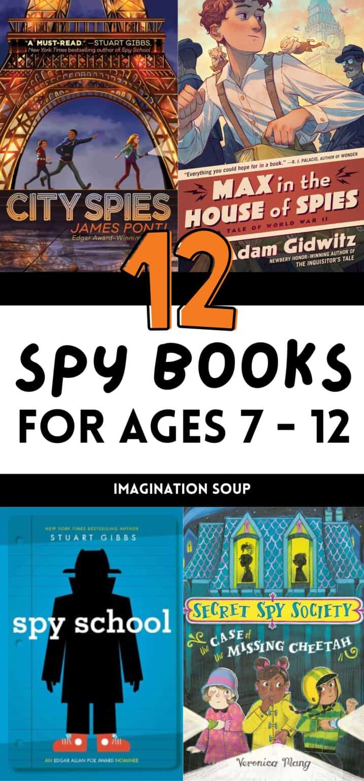 12 Exciting Spy Books for Kids - Imagination Soup