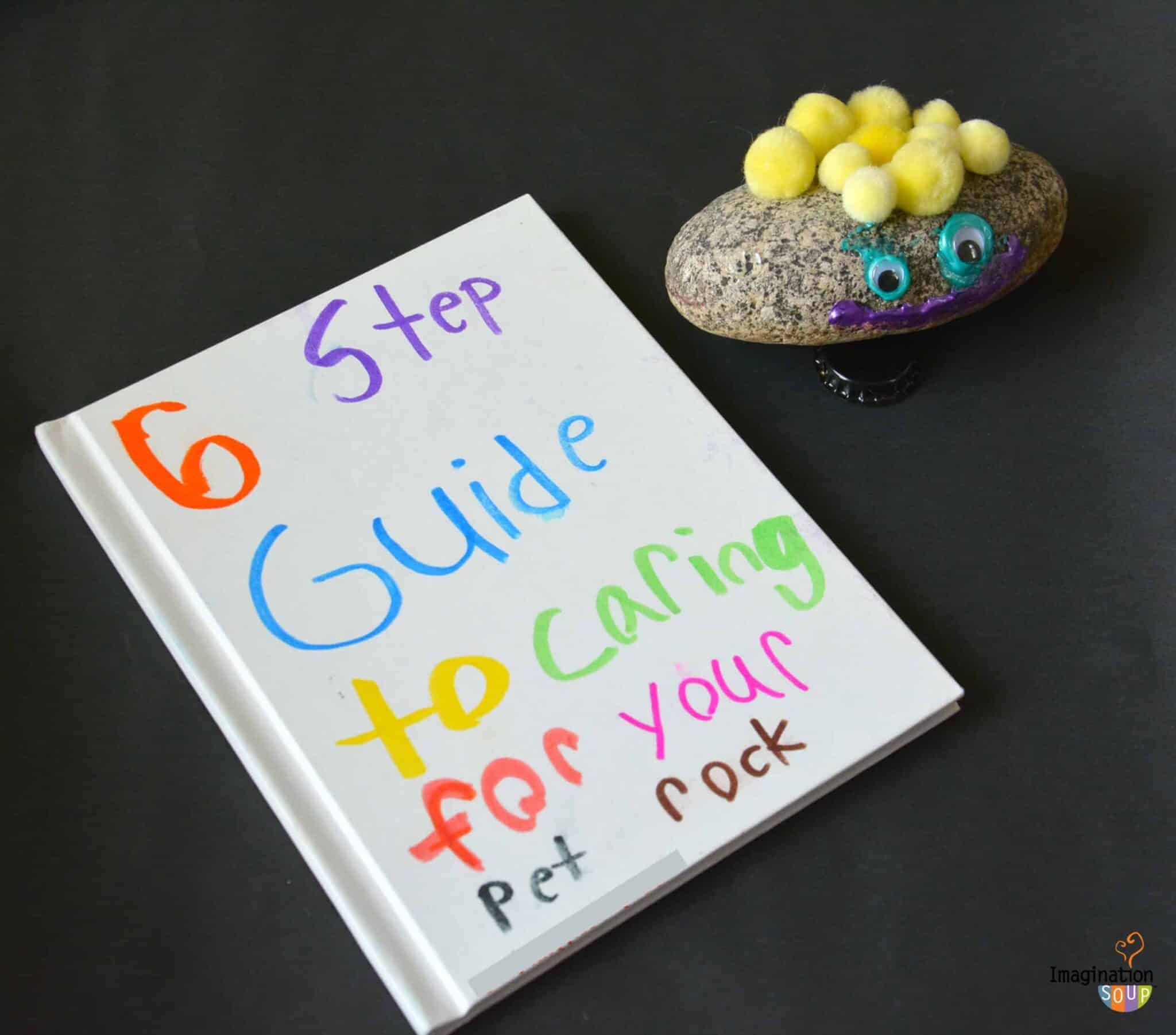 Pet Rock Craft and Writing Activity