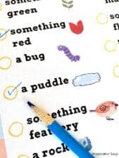 Printable Spring Scavenger Hunt for Kids - Imagination Soup