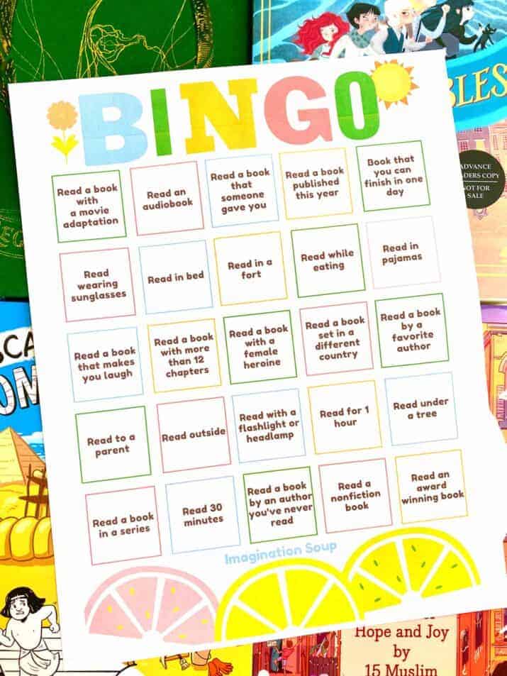 Download A Free Summer Reading Bingo Printable Imagination Soup Download A Free Summer Reading Bingo Printable Imagination Soup