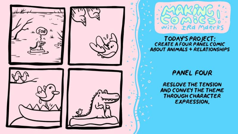 Learn to Make a 4-Panel Comic: A Guide for Kids - Imagination Soup
