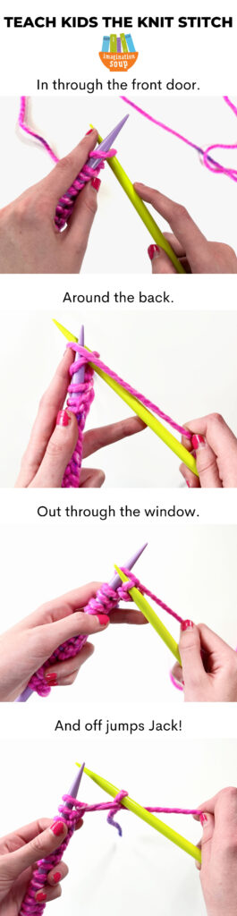 Easily Teach Kids How to Knit - Imagination Soup