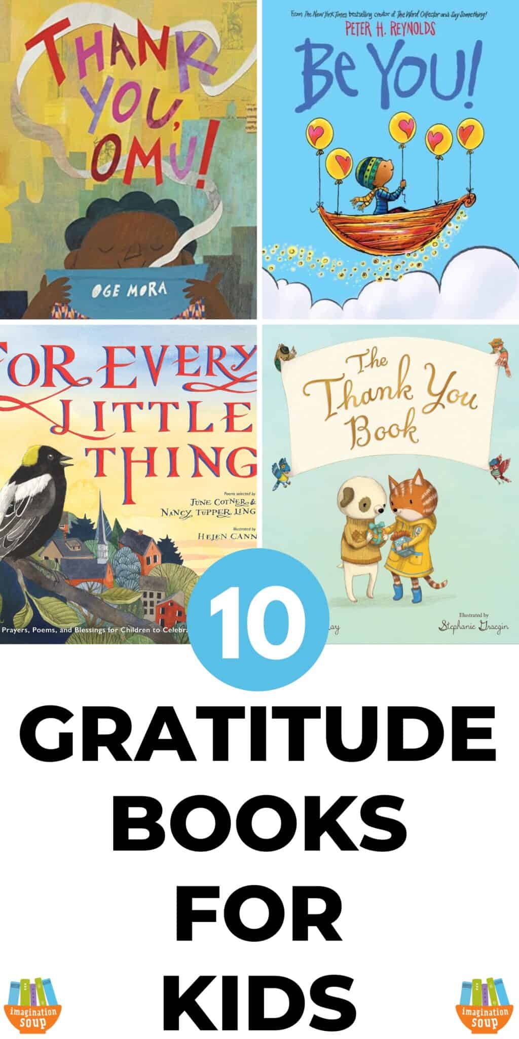 10 Wonderful Gratitude Books for Children - Imagination Soup