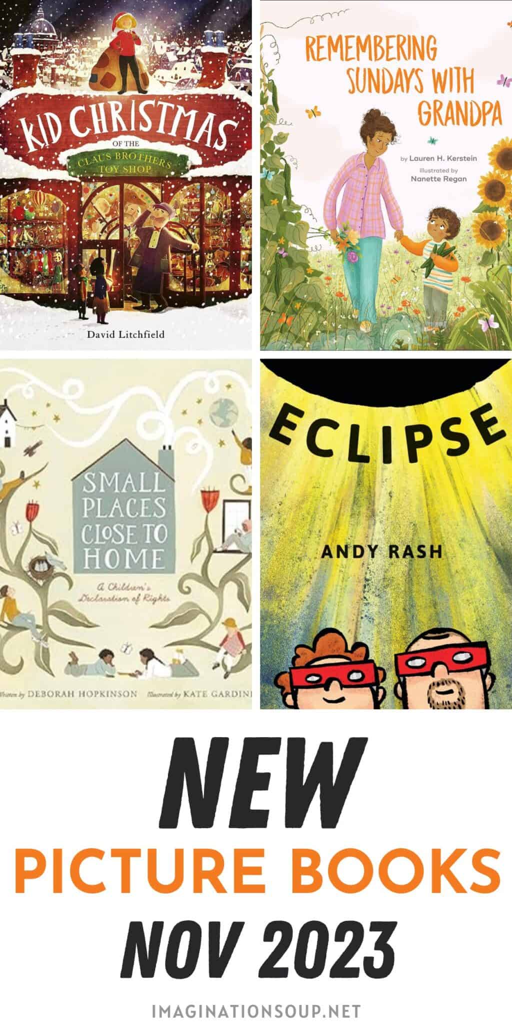 15 New Picture Books, November 2023 - Imagination Soup