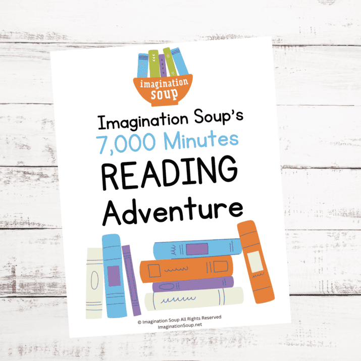 2024 7,000 Minutes Reading Challenge for Kids - Imagination Soup
