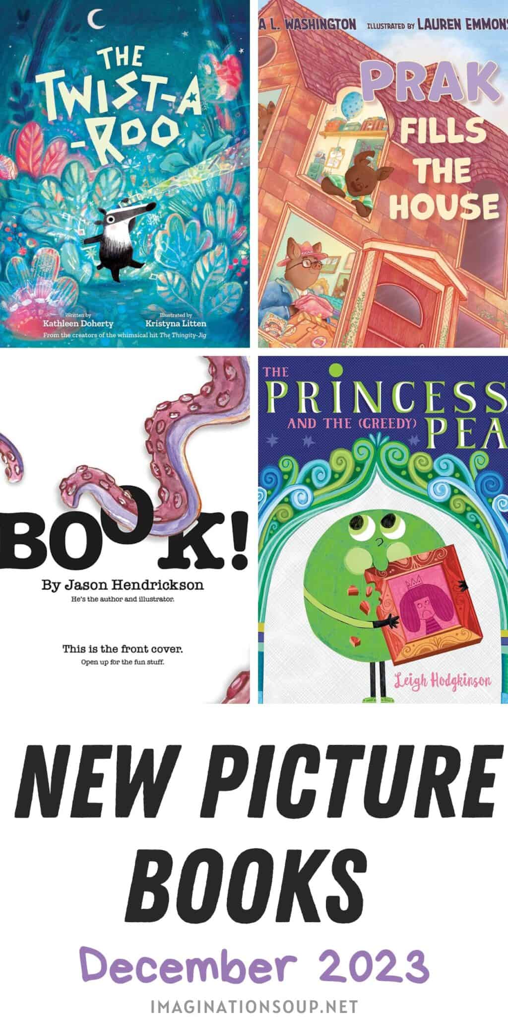 8 New Picture Books, December 2023 - Imagination Soup