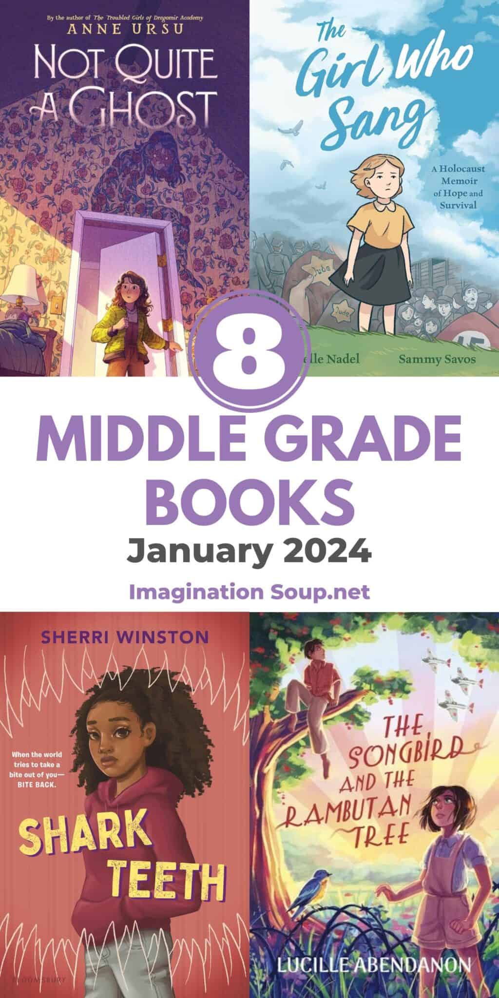 8 Amazing Middle Grade Books, January 2024