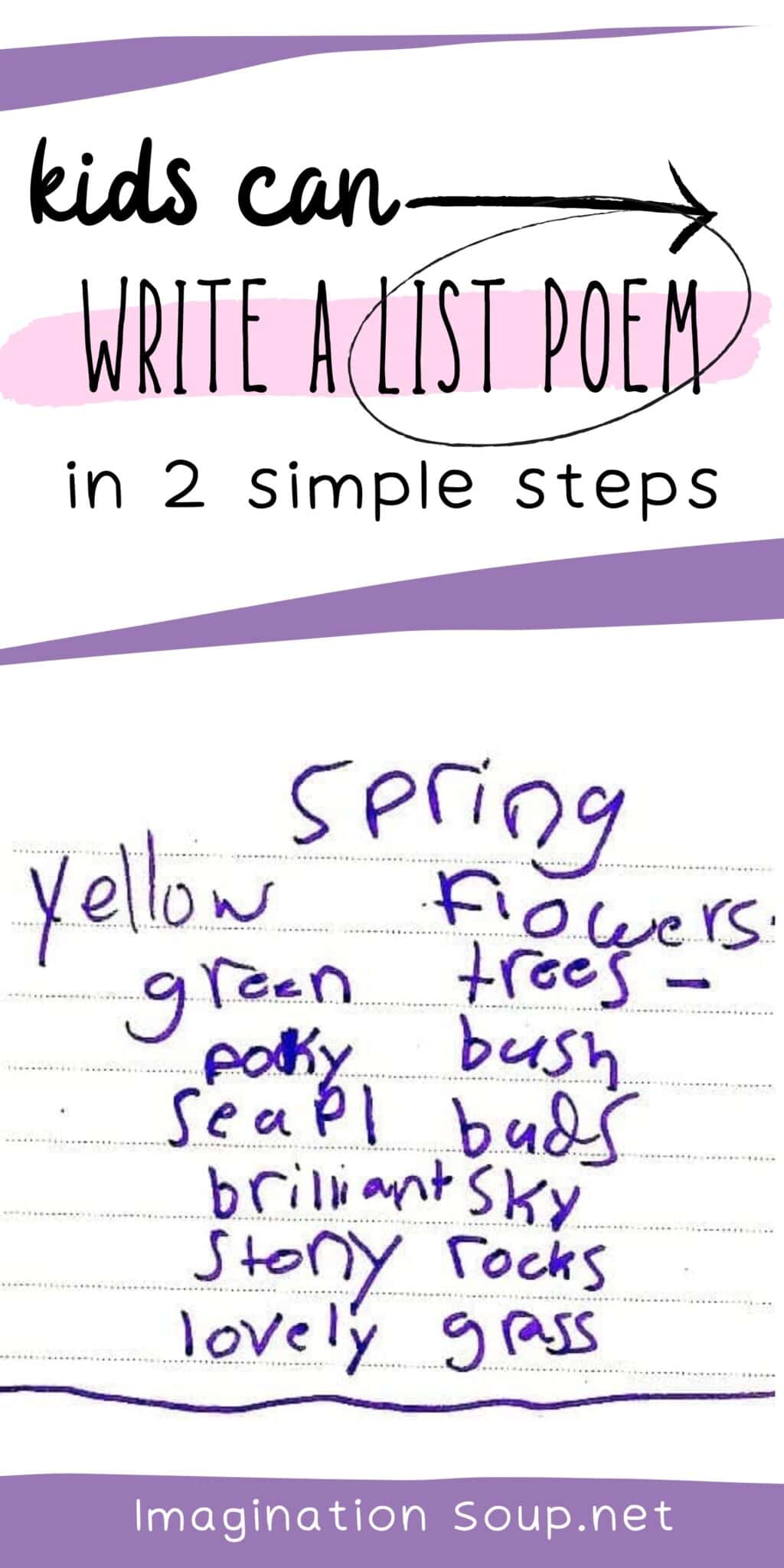 How to Write a List Poem
